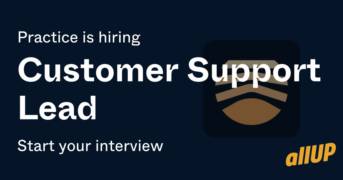 Practice - Customer Support Lead