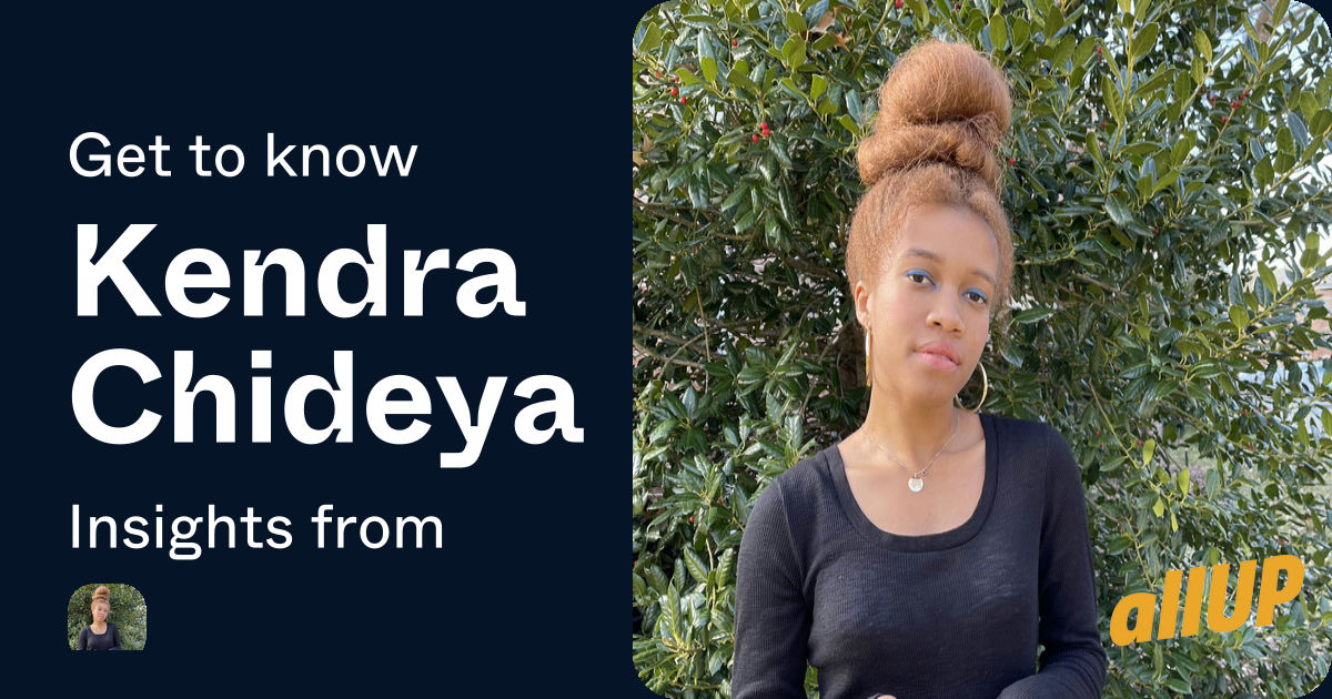 Kendra Chideya's Profile - allUP